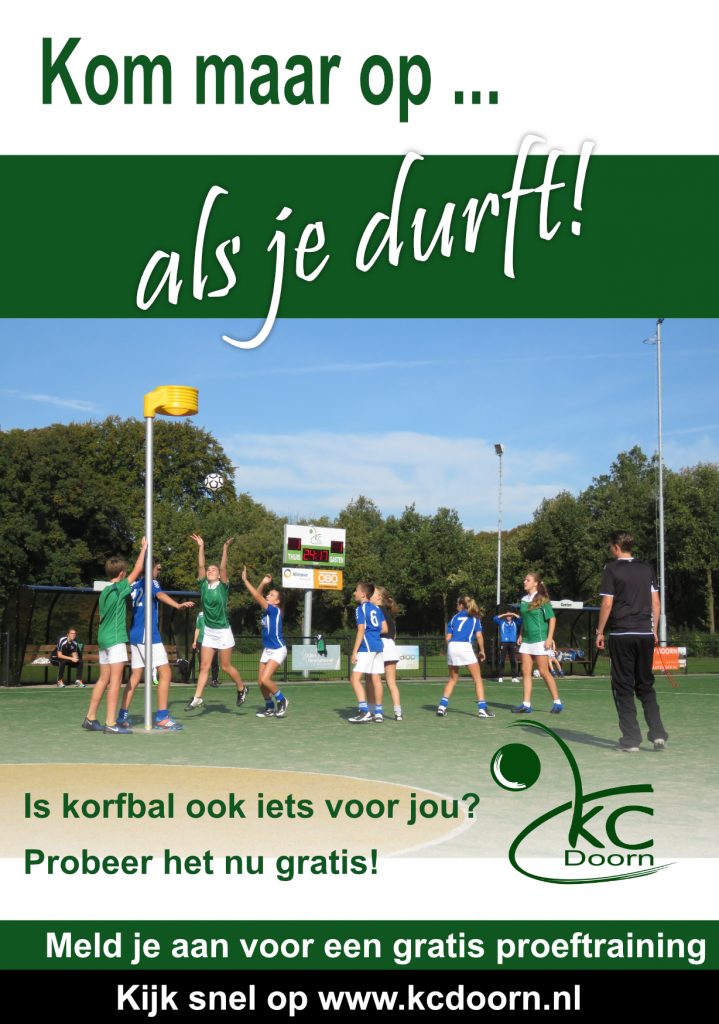 Kom maar op… als je durft! | Korfbal Club Doorn